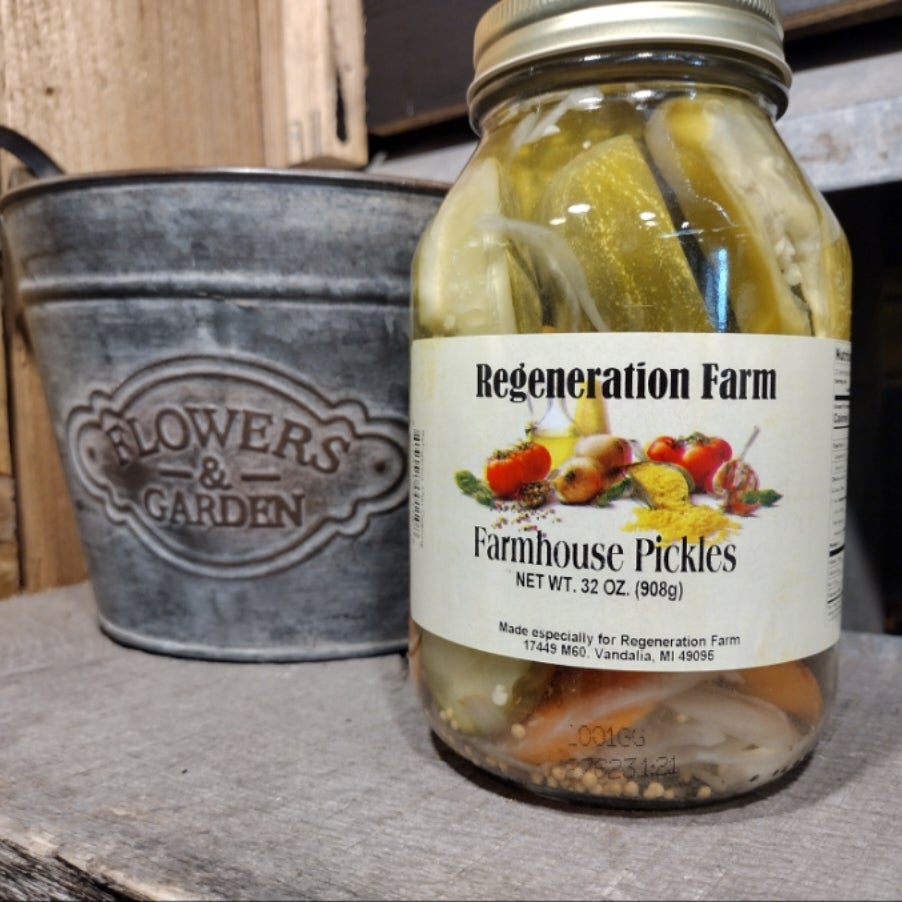 Farmhouse Pickles | Regeneration Farm